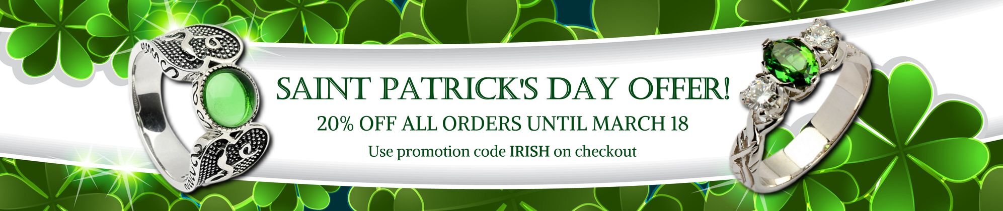 The Story of Saint Patrick - Patron Saint of Ireland - Rings from Ireland